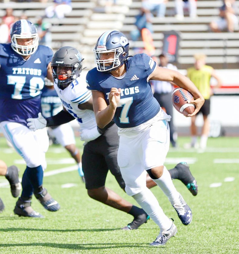 10th-rated Tritons dominate Ellsworth | News, Sports, Jobs - Messenger News